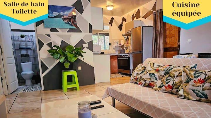2 Chambres - Wifi - Parking - Bora-Bora