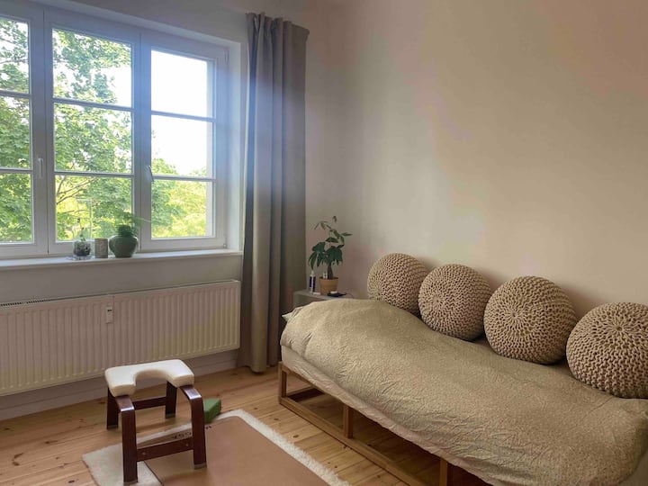 Süße Yoga /Sauna Whg.  In Ruh. Bauhaus Denkm. - Berlim