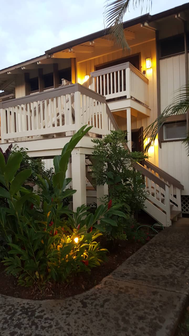 Studio On Princeville Golf Course / Paniolo Condo - Wainiha Beach Park