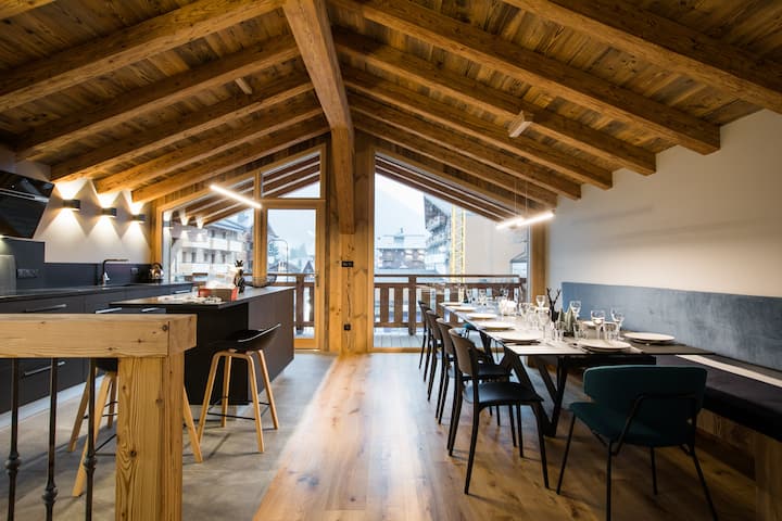 Chalet Nativ Penthouse 12 Personnes Centre Village - Avoriaz