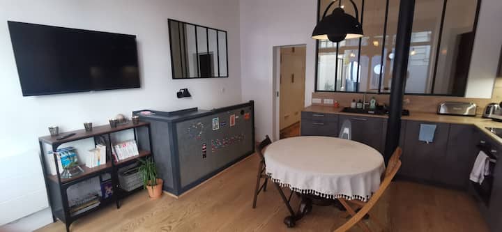 Montmartre - Loft D'architecte - 4 Personnes - París