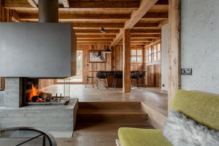 Magnifique Chalet Ouvert Sur Le Mont Blanc - Combloux