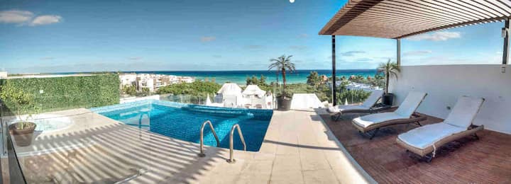 Modern & Private Apto. A Few Steps From The Beach! - Playa del Carmen