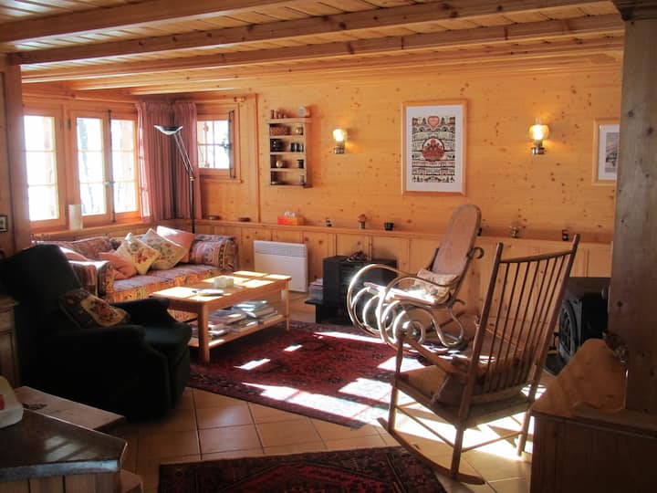 Traditional Swiss Bijou Chalet Aux Diablerets - Les Diablerets