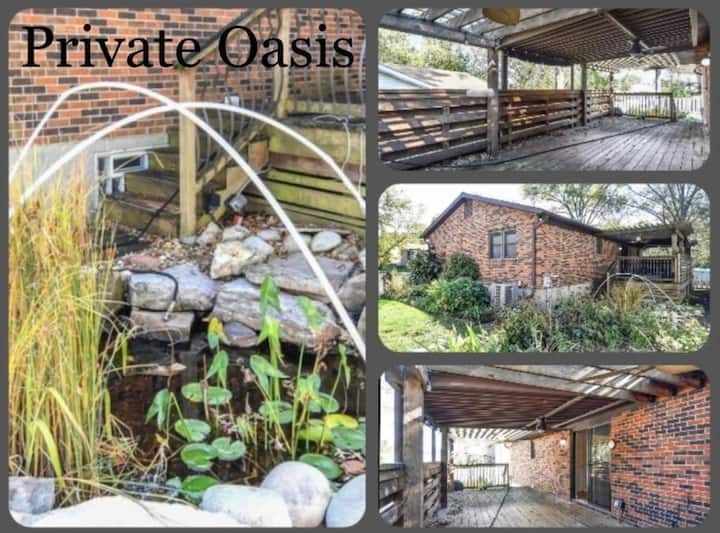 🥇Gorgeous St Louis Home-grants Farm, Parks, Trails - Kirkwood, MO