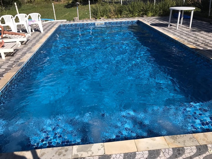 Casa De Campo Com Piscina E Lago Para Pesca. - Ibiúna