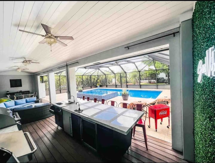 The Zen House - Luxe Pool & Spa Retreat Golf/beach - Stuart, FL