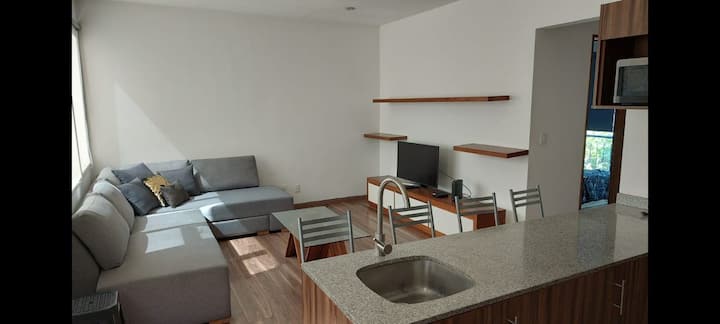 Apartamento Hermoso Y Cómodo Cerca De Reforma - Ciudad de México
