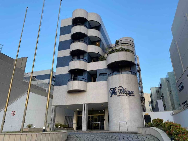 Apartamento Encantador Com Piscina. - Rio Vermelho