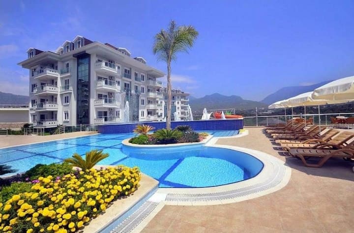 Dublex Lägenhet I Olive City - Alanya