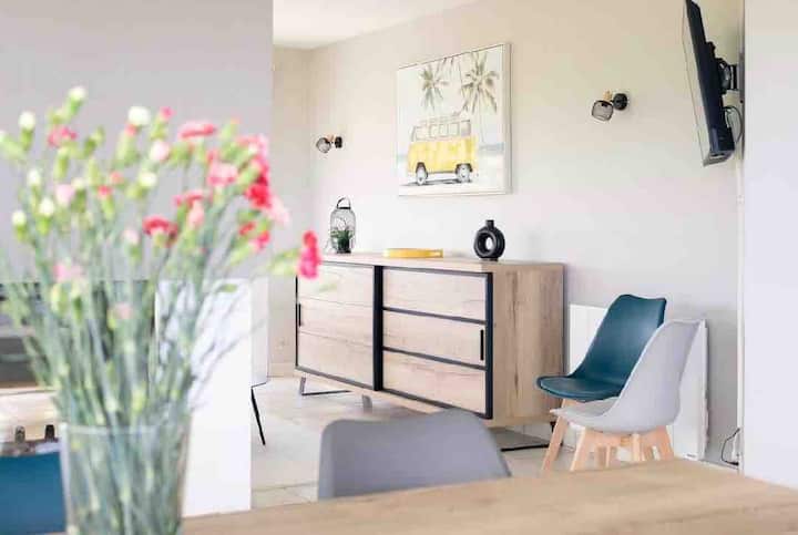 Côte Du Salut -Vue Mer Panoramique-8 Pers - Brignogan-Plage