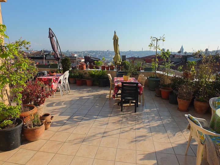 Appartement Vintage Confortable En Centre Ville - İstanbul