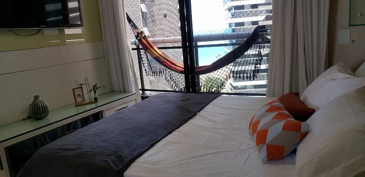 Ap 708-frente Piscina/mar: Privilégio & Conforto - Fortaleza