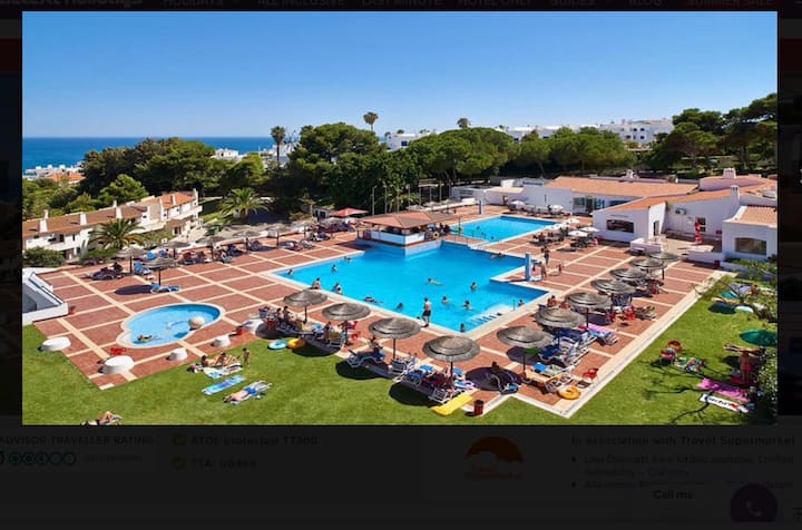 Air Conditioned 1 Bedroom Apt With Wi-fi & Patio. - Albufeira