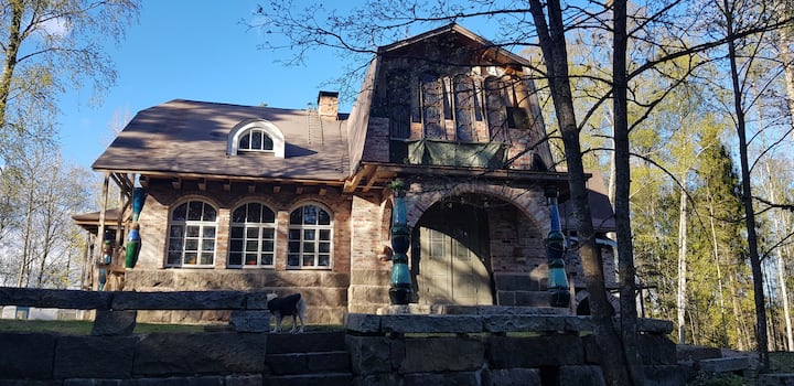 A Peaceful Chambre In Ecological Artist Villa - Sammatti