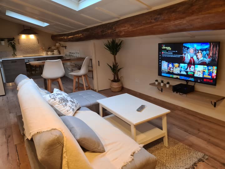 Magnifique Et Cosy Loft Au Cœur Du Centre Ville. - Firminy