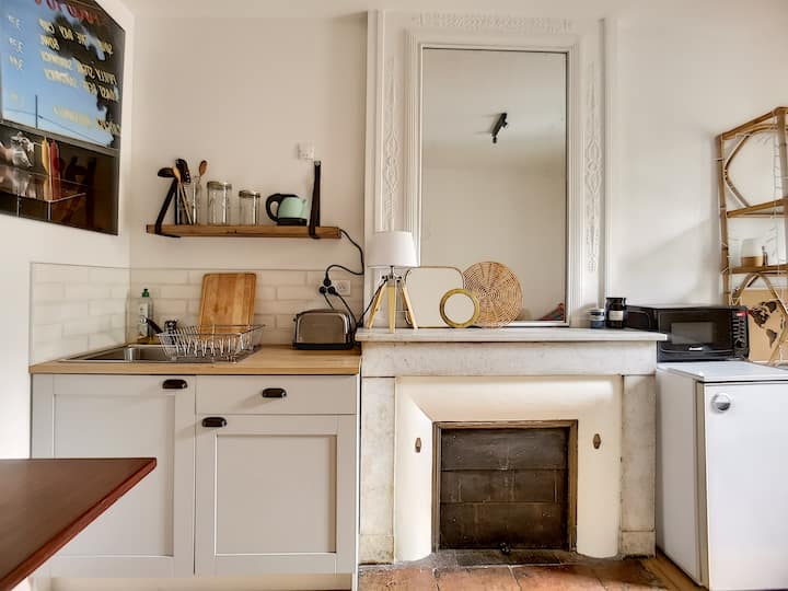 Cosy Studio Dans Le Triangle D’or De Bordeaux - Bordeaux