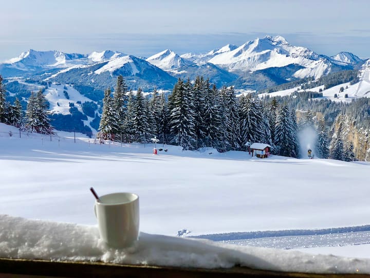 Agréable Studio Avec Vue Imprenable 23 M2. - Morzine