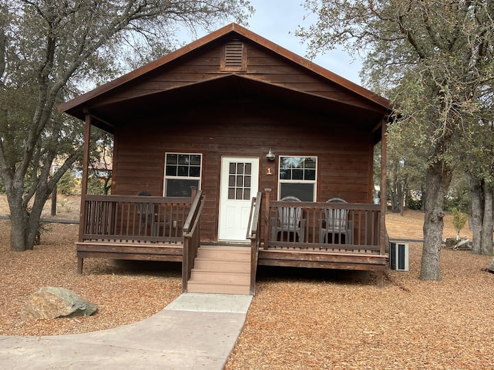 Cabin #1 @ Rusty Spurs Ranch - Cabins for Rent in Valley Springs ...