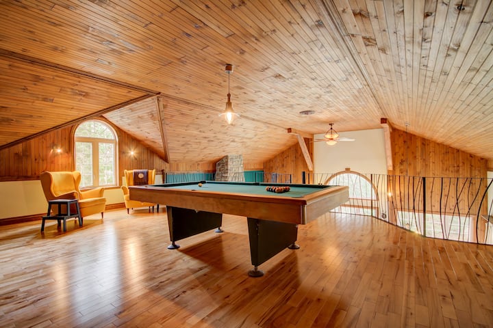 ★Private 3floors Spa & Pool Table Tremblant Chalet - Mont-Tremblant