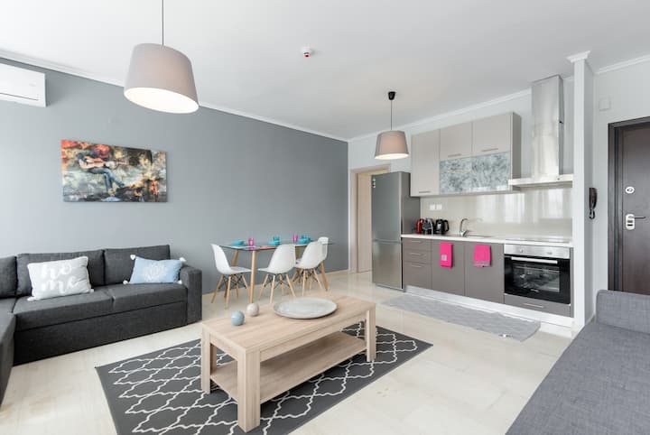 Penthouse Suite In The City Center - Thessalonique