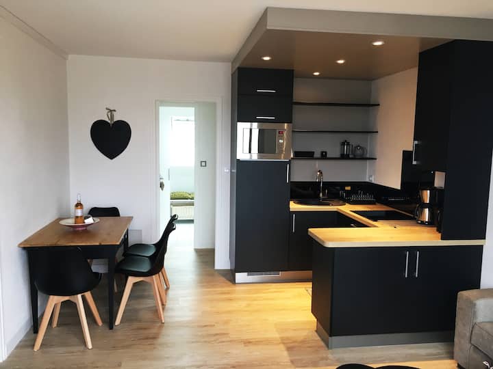 Dinard T2 Hypercentre Terrasse Parking 50m Plage - Dinard