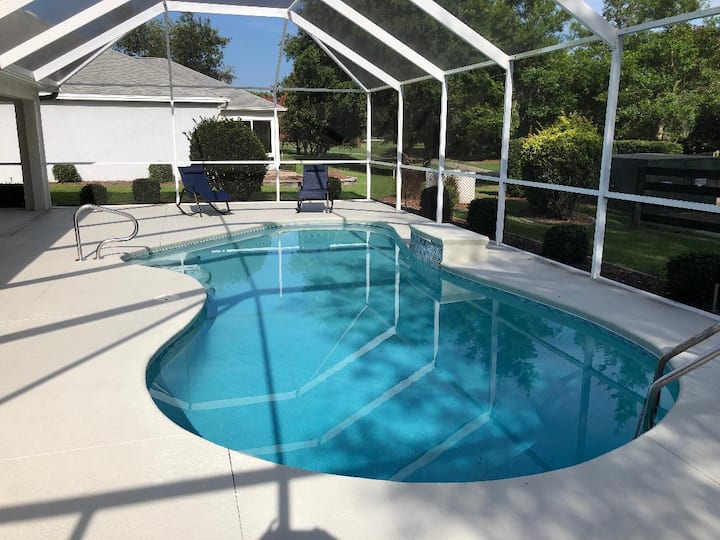 The Villages Pool Home With A Golf Course View - The Villages, FL