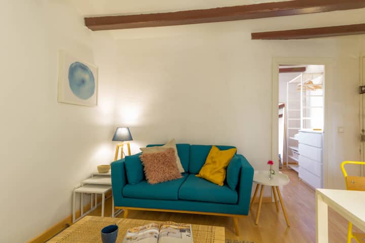 Lovely 1 Bedroom Apartment With Terrace - Barcelona