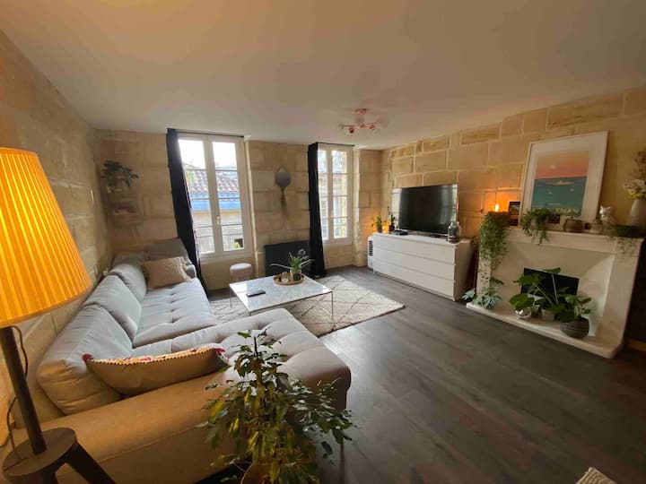 ☀️ Appartement Cosy En Hyper Centre Climatisé ❄️ - Bordeaux