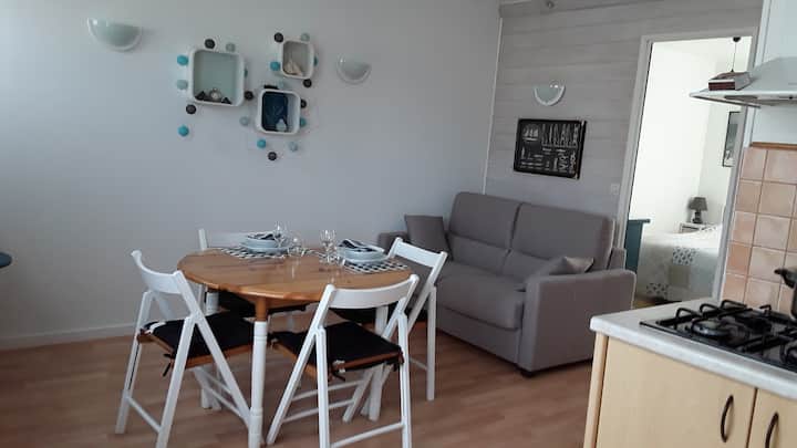 Saint-aubin-sur-mer; Appartement - Saint-Aubin-sur-Mer
