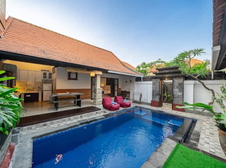 De Gani Villa 5 ,Spacious 2br Pool Villa In Legian - Legian