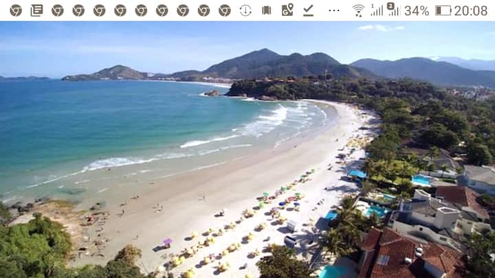 Apto Ubatuba, Praia Tenório/praia Grande, 100 Metros Da Praia - Ubatuba
