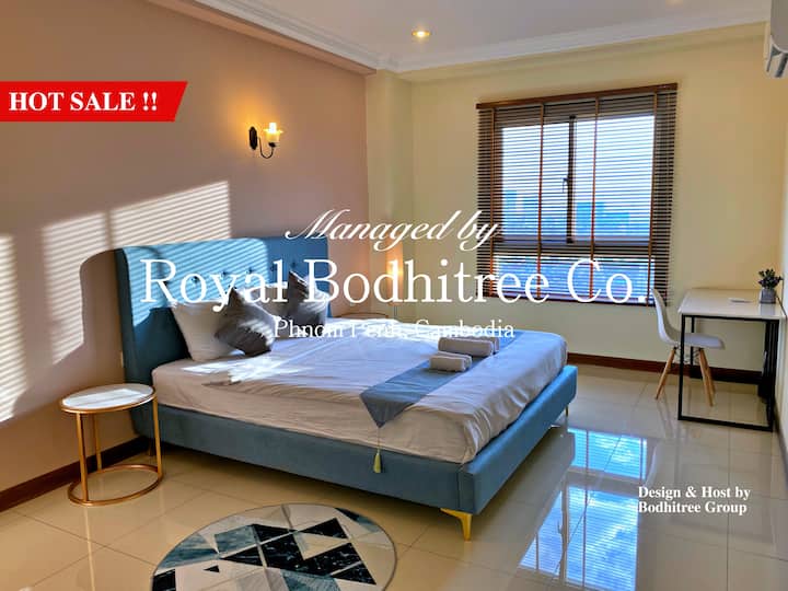 21b5_cozy Condo With 4.8+ Rating & River View - Nom Pen