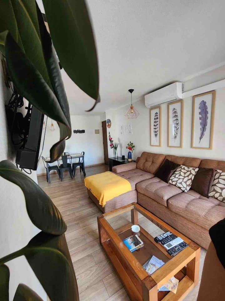 Hermoso Departamento Full Equipado Con A/c - 智利