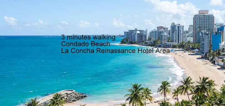 3 Minutes Walk To The Beach With Ac And Generator - San Juan