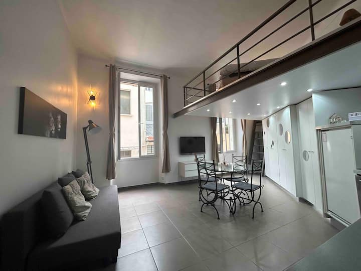 Charmant Studio Centre Ville Cannes - カンヌ