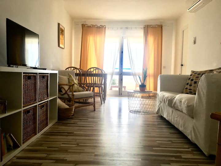 Piso Olivia: Una Vista Inolvidable Del Mar Y Playa - Mojácar