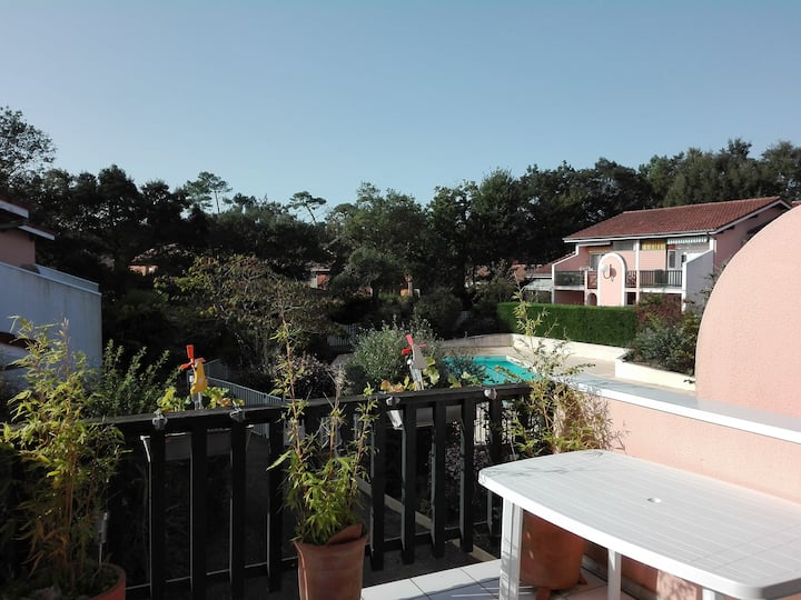 Appart En Residence Avec Piscine, Plage Proche - Labenne