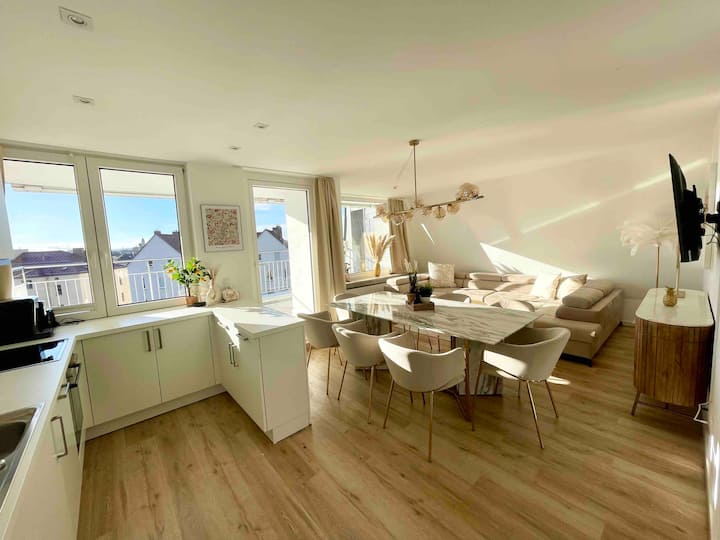 Casarina - Stylisches Penthouse Im Zentrum - Augsburg