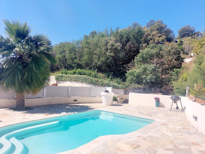 Villa Privée Vue Mer Panoramique - Mandelieu-la-Napoule