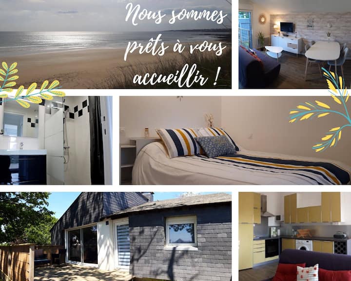 Charmante Maisonnette Guidel Plage - Guidel