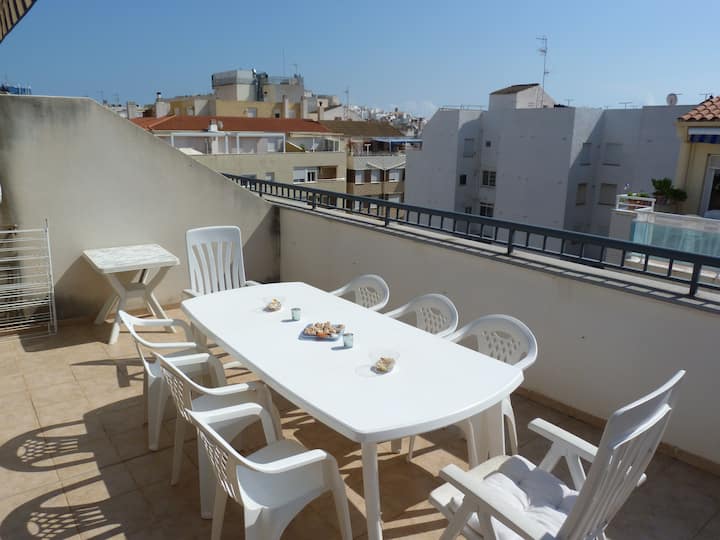 ÁTico C Piscina Y Parking Cerca Dl Mar Y Dl Centro - Peníscola