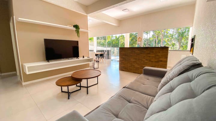 Casa Ampla C/ Piscina/churrasq. Em Meio à Natureza - Foz do Iguaçu