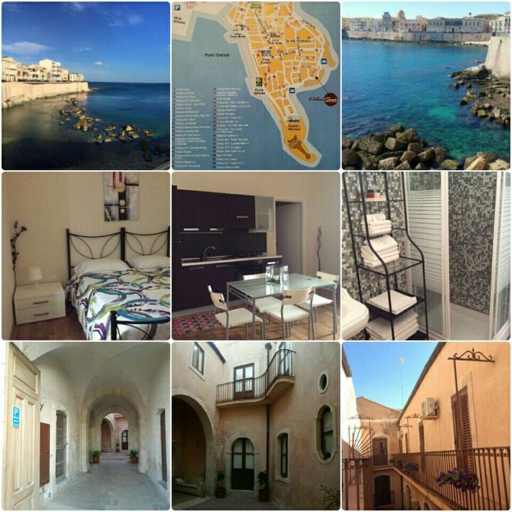 Palazzo Gancia Ortigia oceanfront apartment - Apartments for Rent in ...