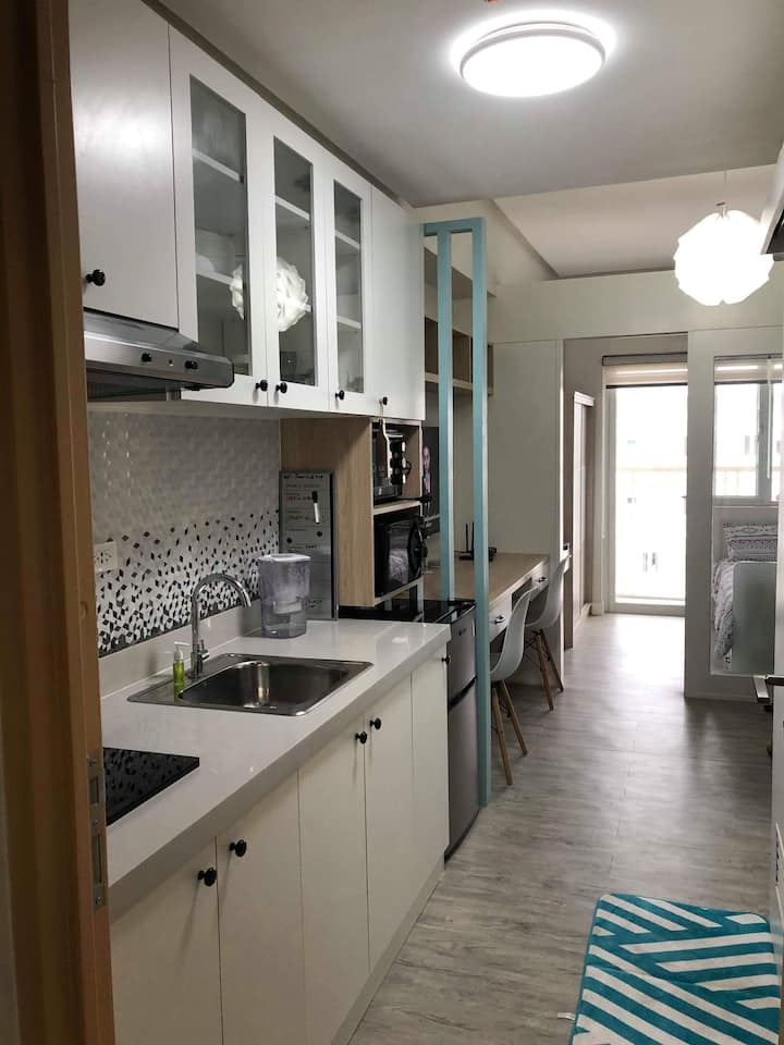 1 Br W Pool View - The Blue Vista@trees Residences - 昆頌市