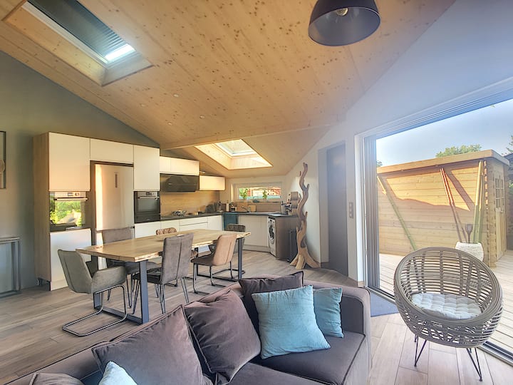 Belle Villa En Bois Près Du Lac Et De L’océan 4* - Biscarrosse