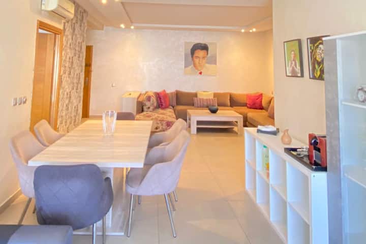 Superapart Ensoleillé 3 Chamb-centre-wifi-parking - Casablanca