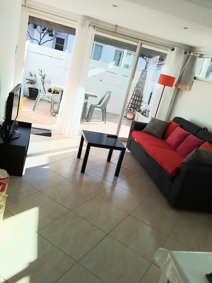 T2 Lumineux Terrasse Jardin Parking 4/5 Personnes - Arcachon Bay