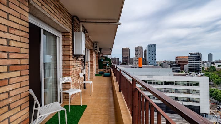 *Monthly Stays* Super Nice View Glories - Barcelona