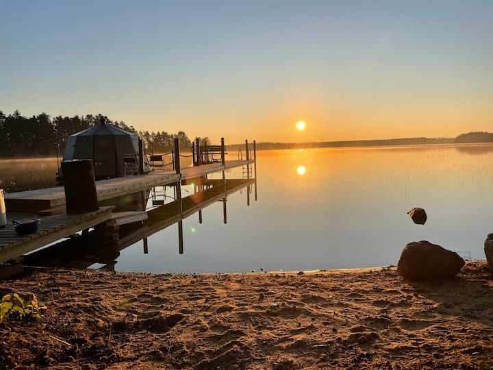Käenkehto - Iglu Ja Saunamökki - Jaala